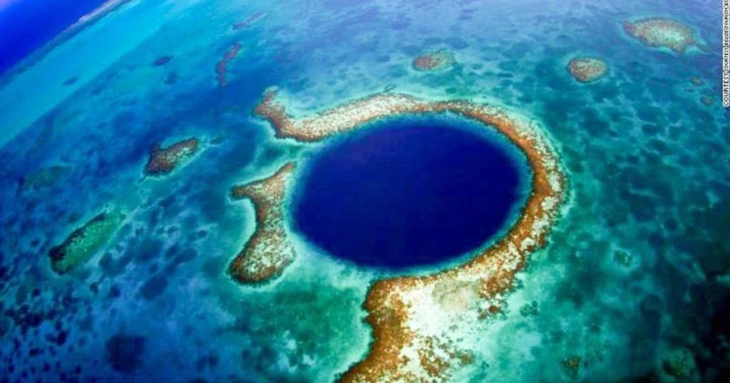 Expedition captures 'cool' new images of Belize's Blue Hole, world's ...