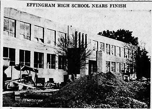 New high school for Depression-era Effingham | History ...