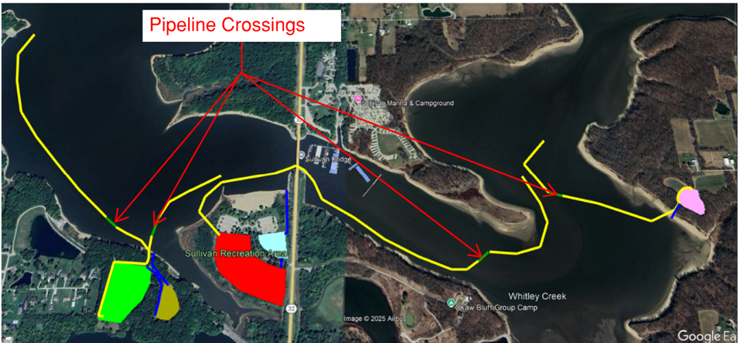 Lake Shelbyville dredging operations to include floating pipeline ...