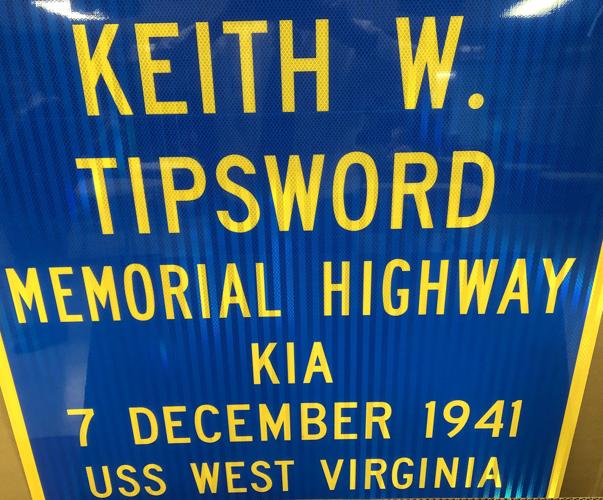 Tipsword family creates signs to honor Pearl Harbor casualty ...