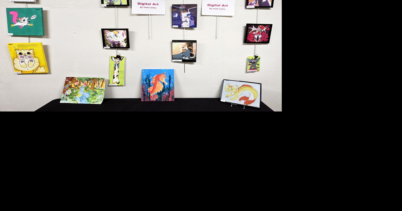 Effingham Public Library hosts local artist Viola Linley | Community ...