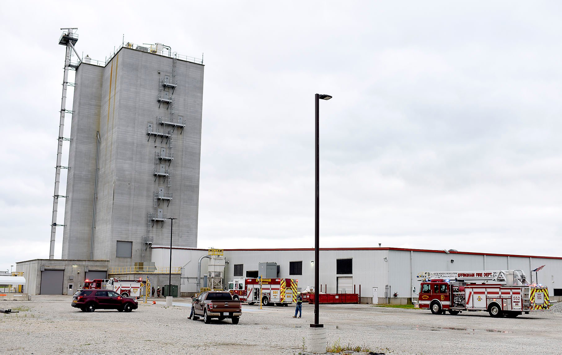Effingham firefighters respond to fire at ADM | Local News ...