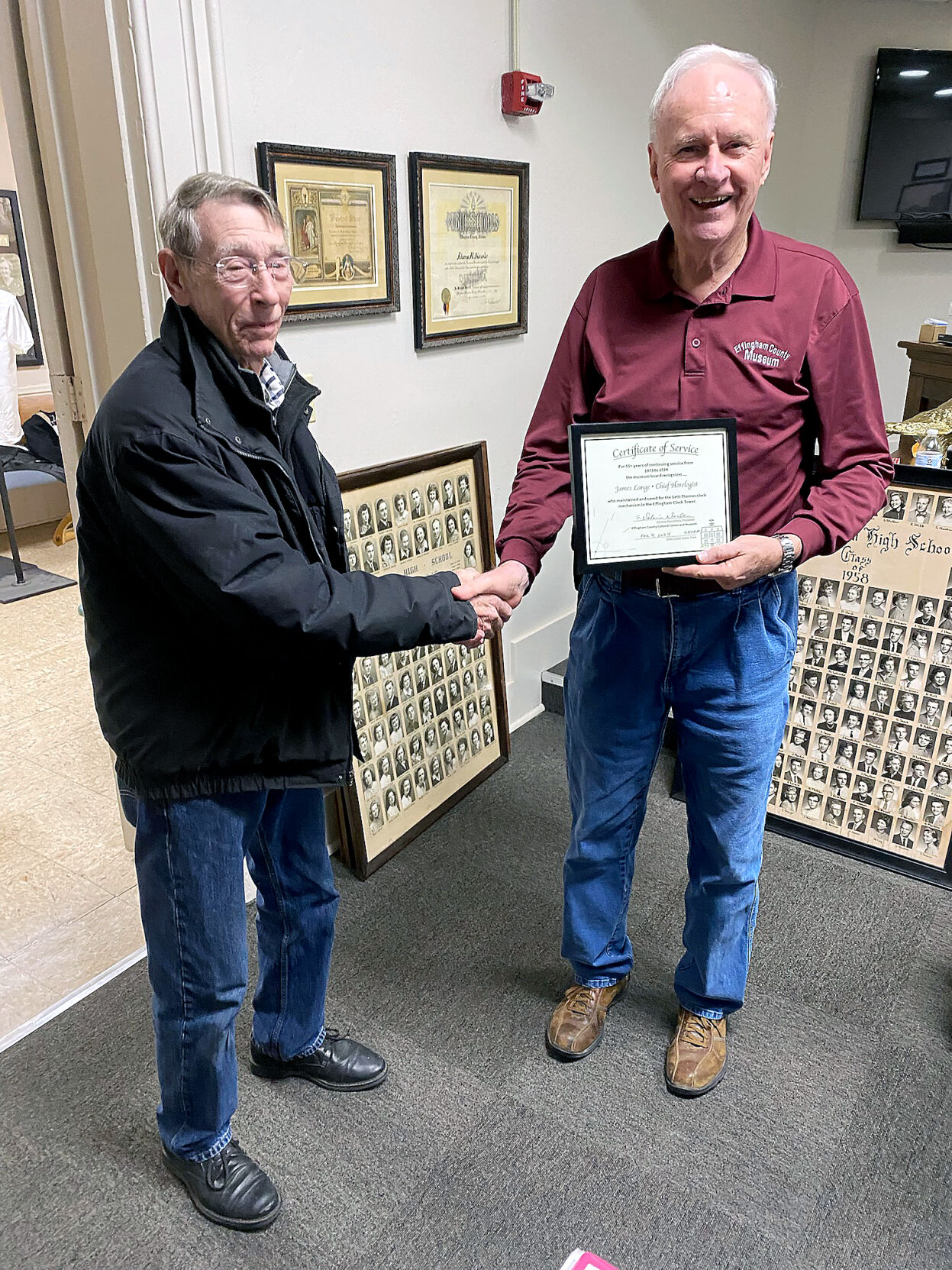 Effingham County Museum Honors Jim Lange | Community ...