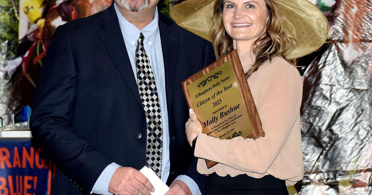Molly Bushue named 2023 Effingham Daily News Citizen of the Year ... Molly Bushue named 2023 Effingham Daily News Citizen of the Year ...
