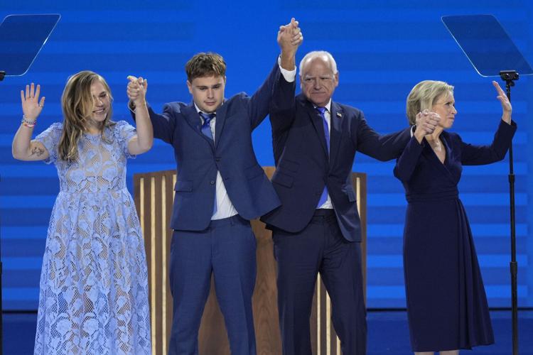Sudden fame for Tim Walz's son focuses attention on challenges of ...