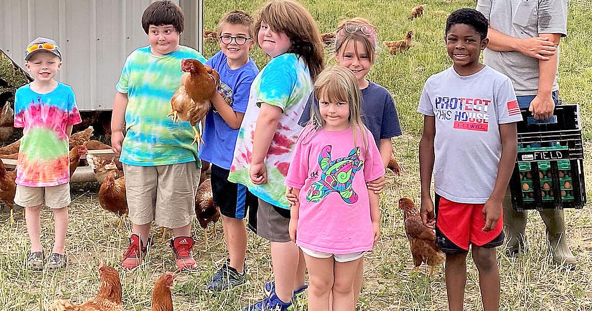 Little Roots Gardening members visit Regenerative Life Farm in Findlay ...