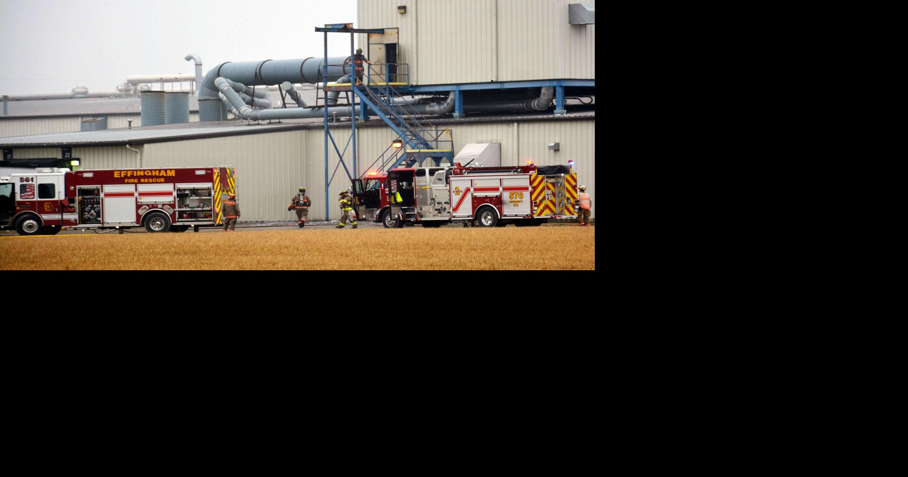 UPDATE: Firefighters respond to Quad Graphics in Effingham Saturday ...