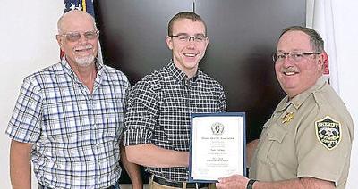 Isaac Vahling awarded sheriff's scholarship | Community ...