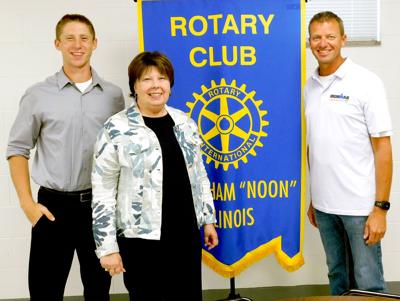 Mark Probst speaks about experience as triathlete at Noon Rotary ...