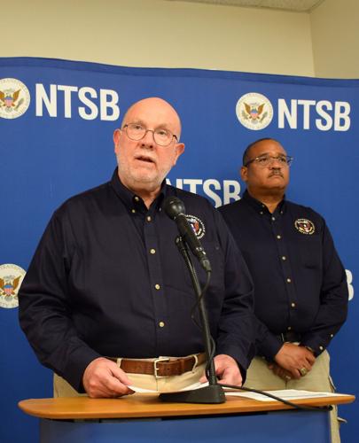 NTSB press conference - Tom Chapman and Sean Lynum ...