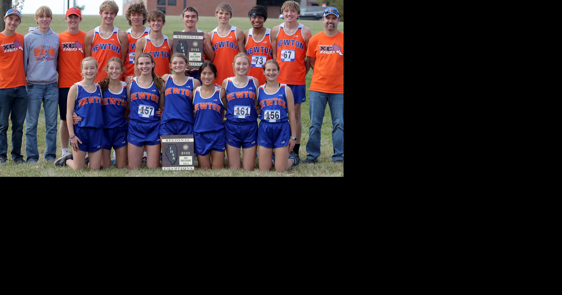 SOARING: Newton boys, girls cross-country teams win regional titles ...