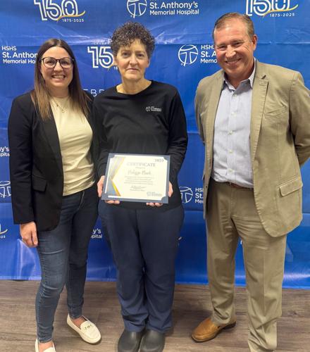 HSHS St. Anthony’s Memorial Hospital honors colleagues for milestone ...