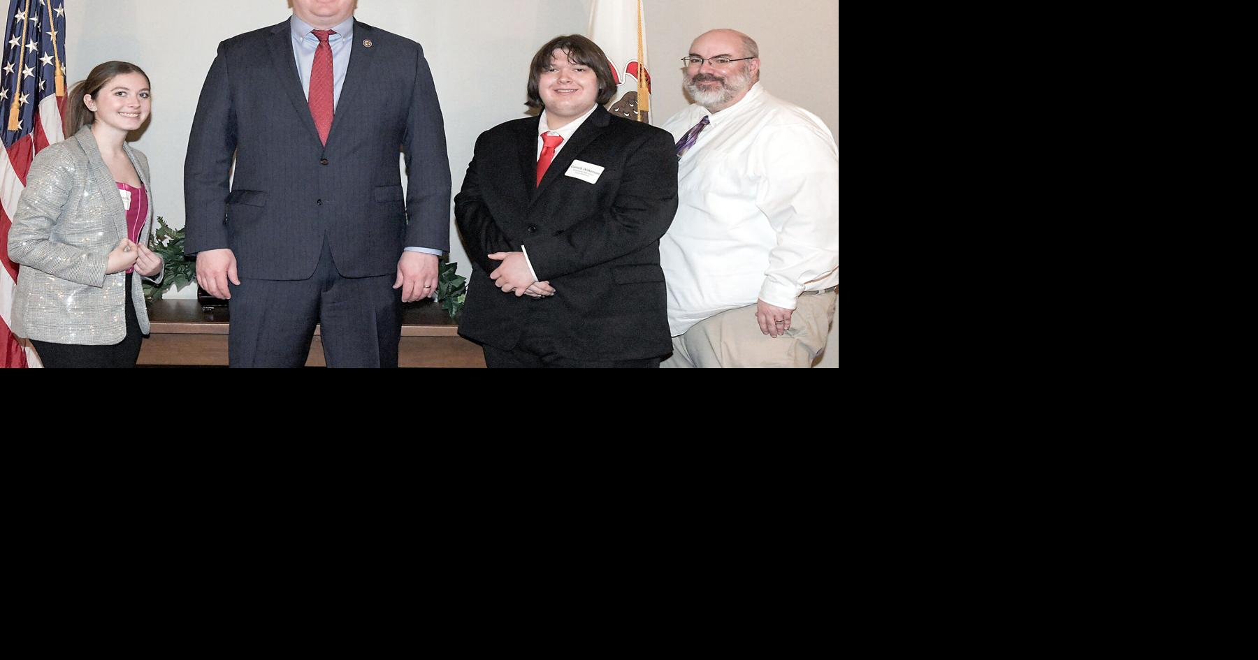 Plummer welcomes High School students to the Capitol | Community ...