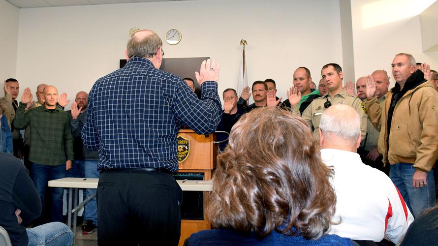 County officers take oaths in emotional swearing-in ceremony | Local ...