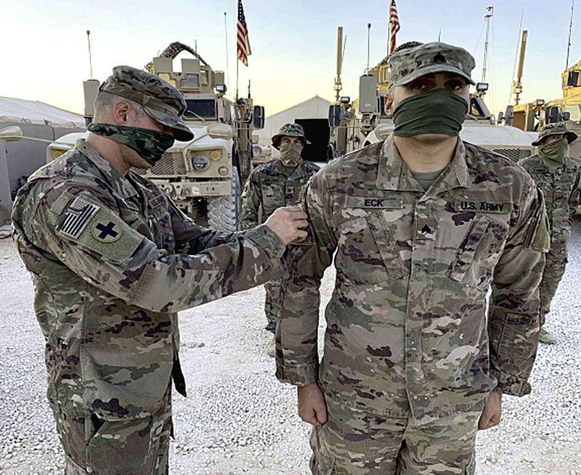 Combat patches awarded local National Guard soldiers | Local News ...