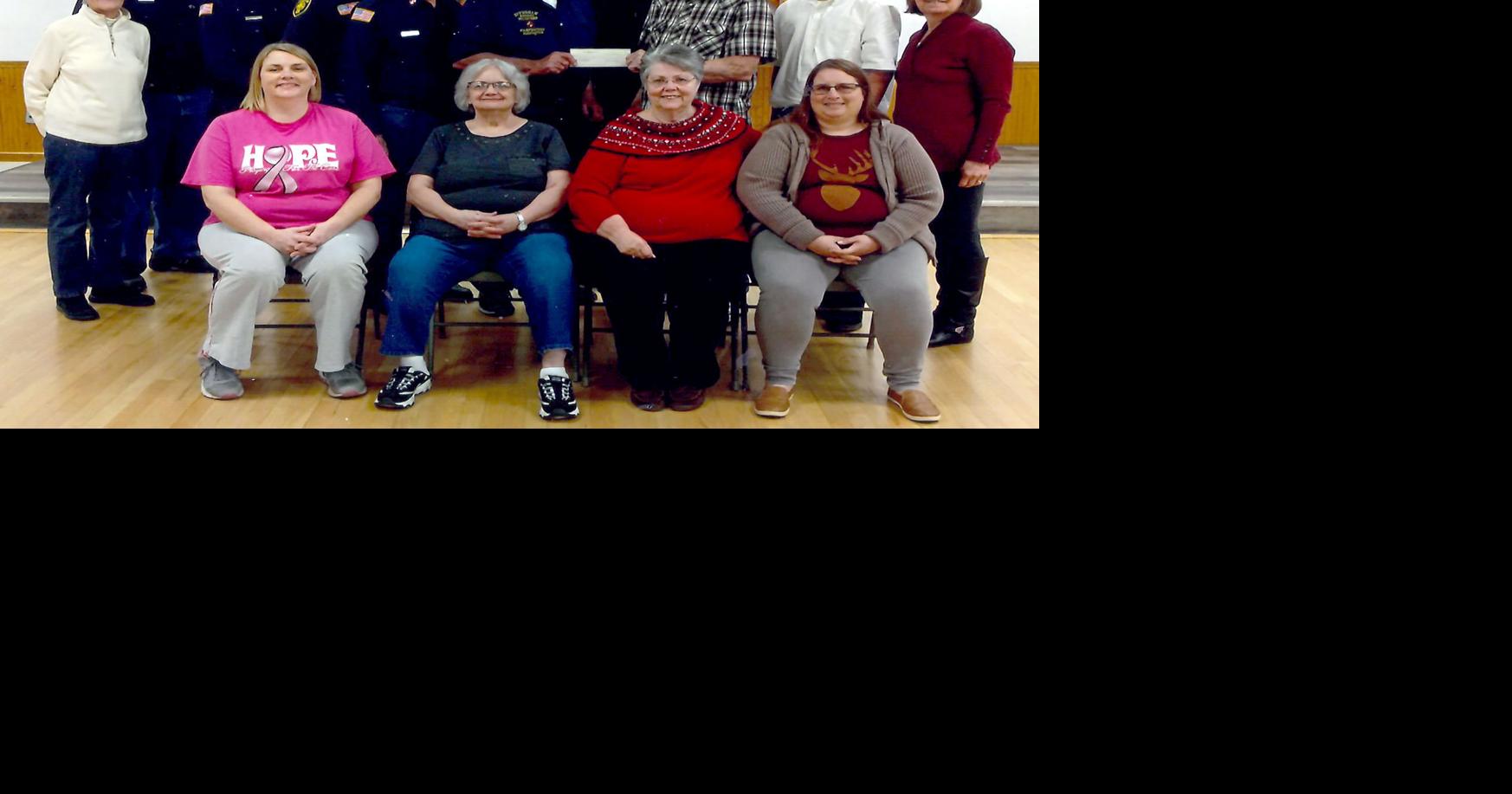 VFW Auxiliary donates to Retired Volunteer Fire Fighters | Community ...