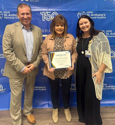 HSHS St. Anthony’s Memorial Hospital honors colleagues for milestone ...