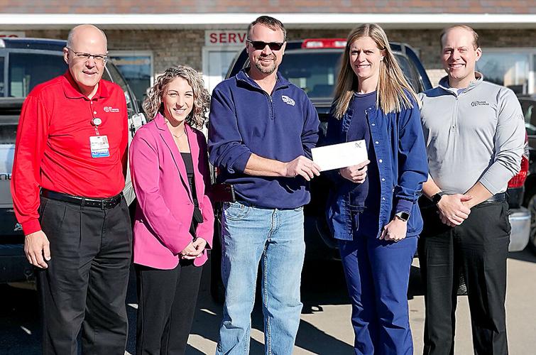 Businesses donate to HSHS St. Anthony's Foundation | Community ...