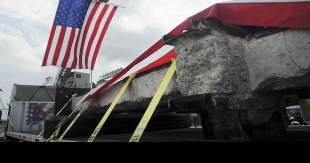 Ground Zero steel beams accent Indiana 9/11 memorial | Archives ...