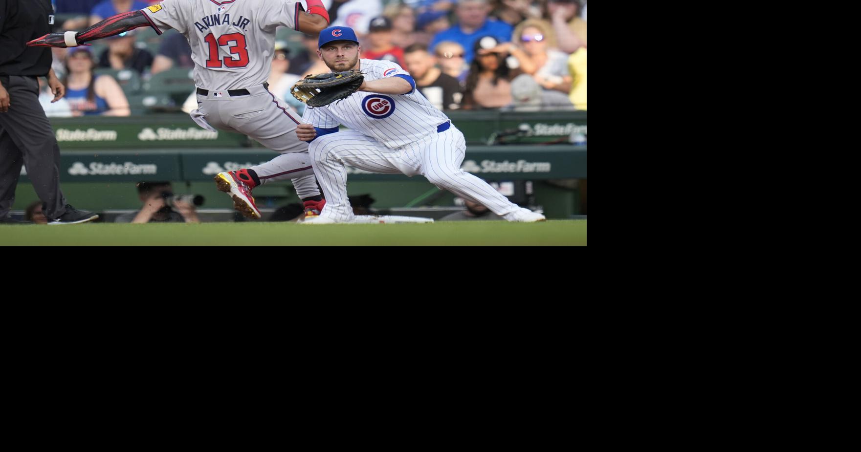 As Chicago Cubs rookie Michael Busch locks in at the plate, his defense ...