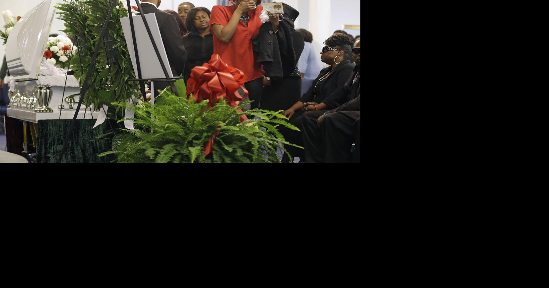 Hundreds pack funeral for black man shot by Raleigh officer | National ...