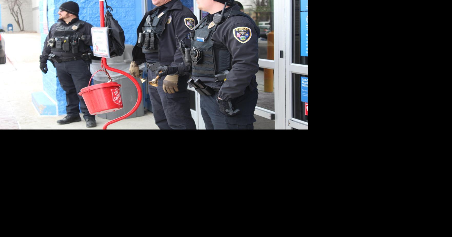 Friendly bell-ringing competition between police, firefighters raises ...