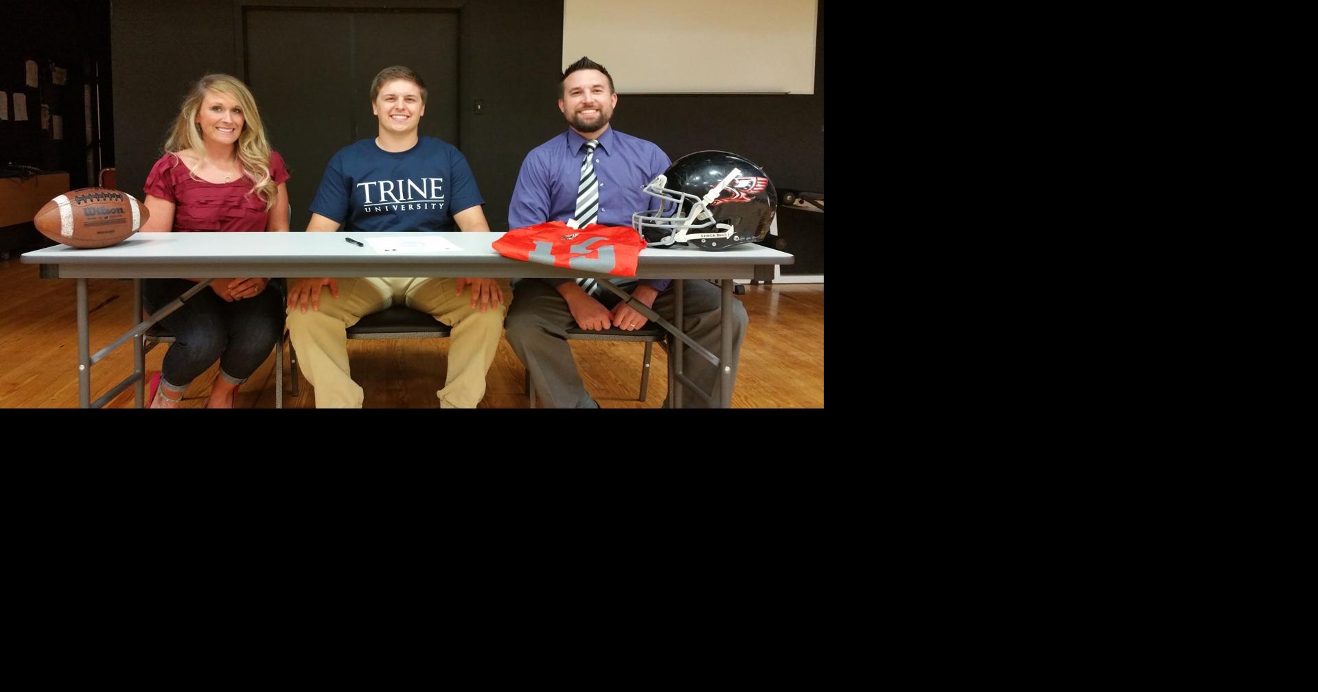 Elkhart Christian's Kodey Maxwell signs to play football at Trine ...