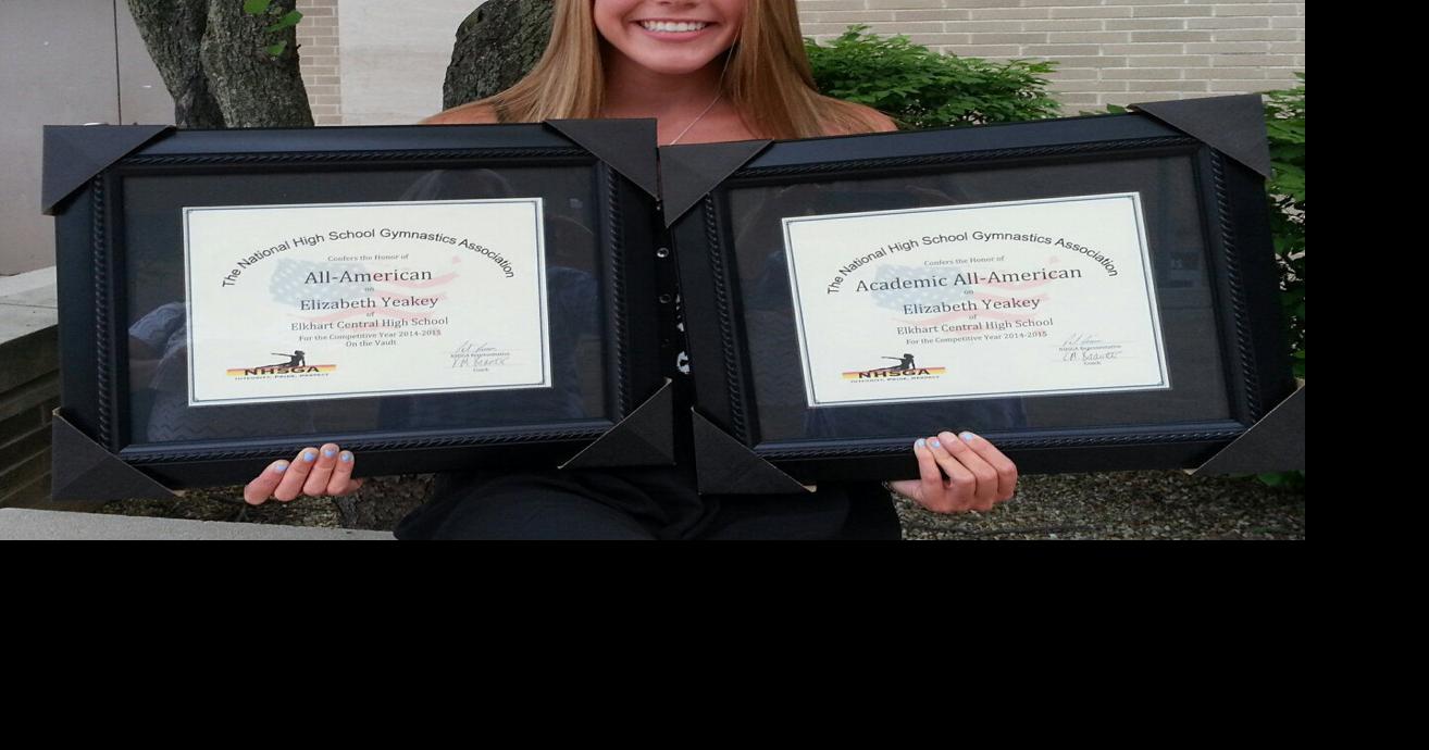 Elkhart Central gymnast Libby Yeakey receives All-American honors ...