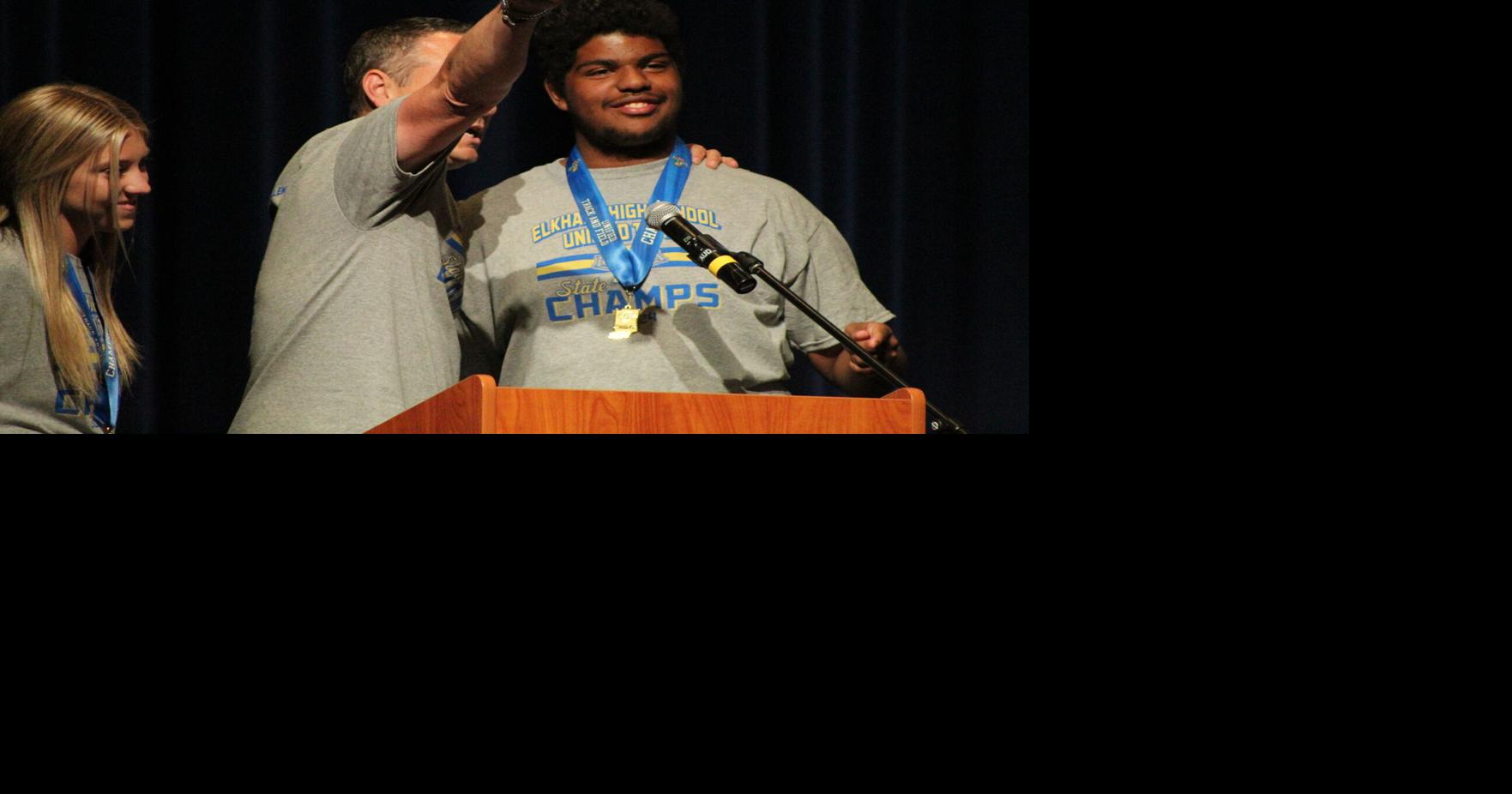 School celebrates unified track state champions | News | elkharttruth.com