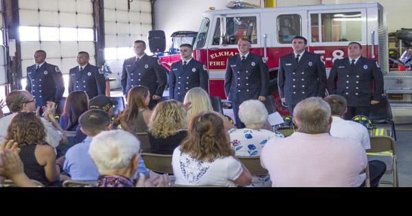 Elkhart Fire Department adds 7 members during Rookie Class Graduation ...
