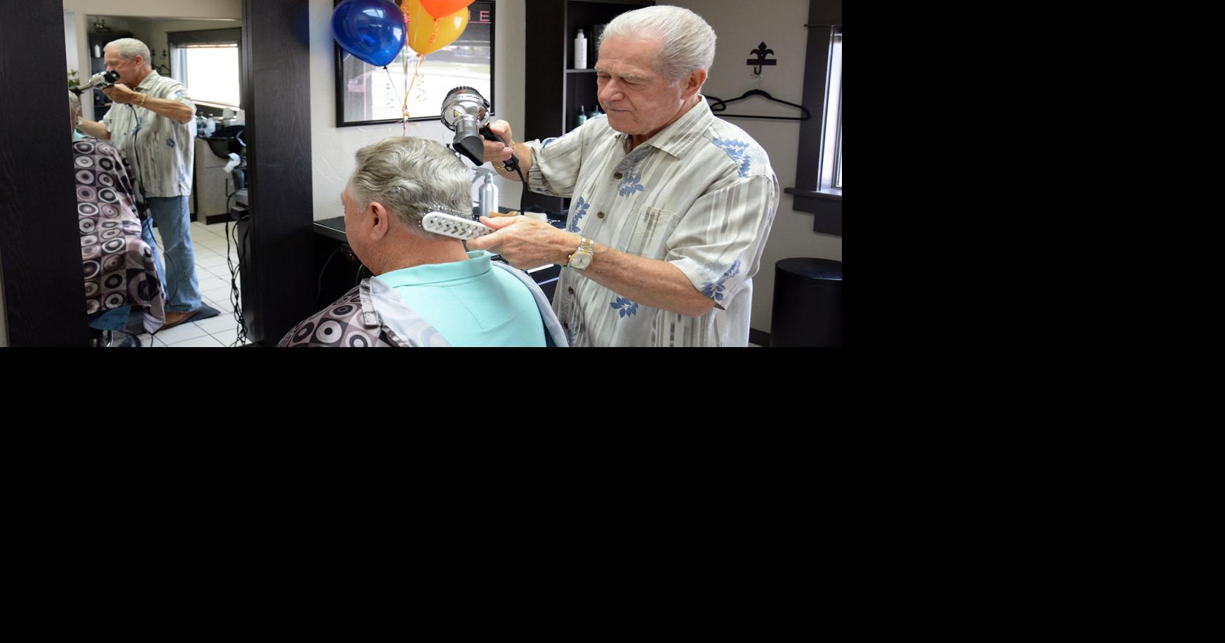 Marshall V. King: Bill Stanner retires after 55 years of barbering ...