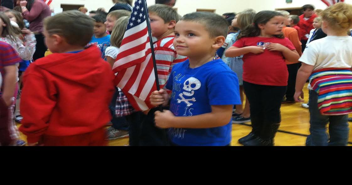 Wakarusa Elementary celebrates National Anthem Day | Archives ...