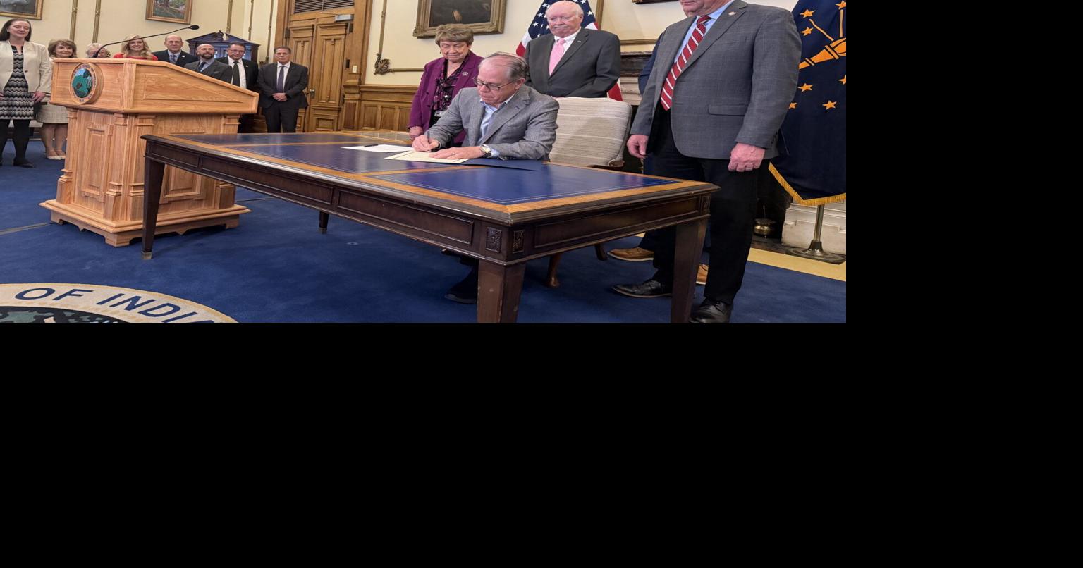 Governor signs first bill into law, creating new online portal for ...