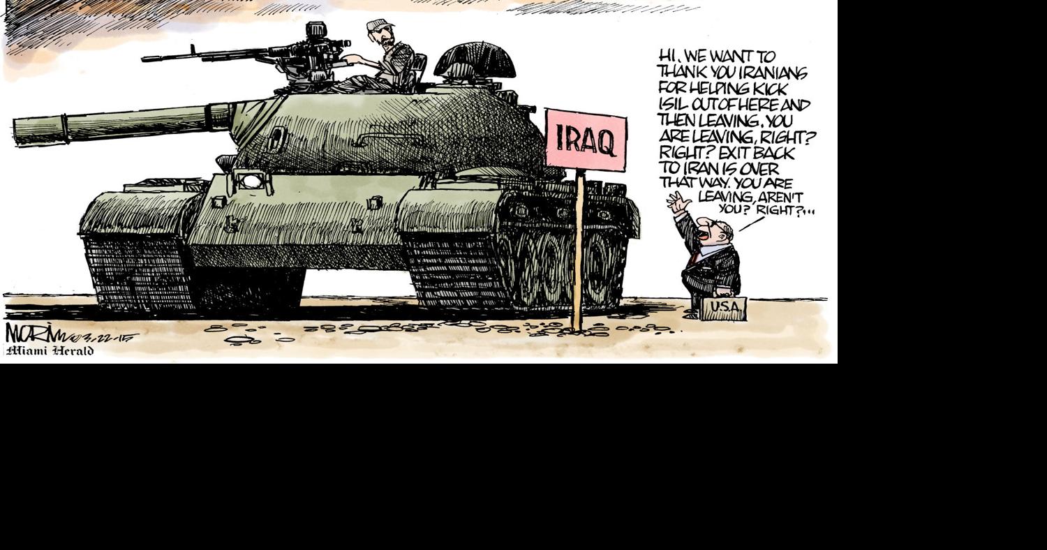 Editorial cartoons: Final Four fans, Starbucks, Netanyahu and Iraq ...