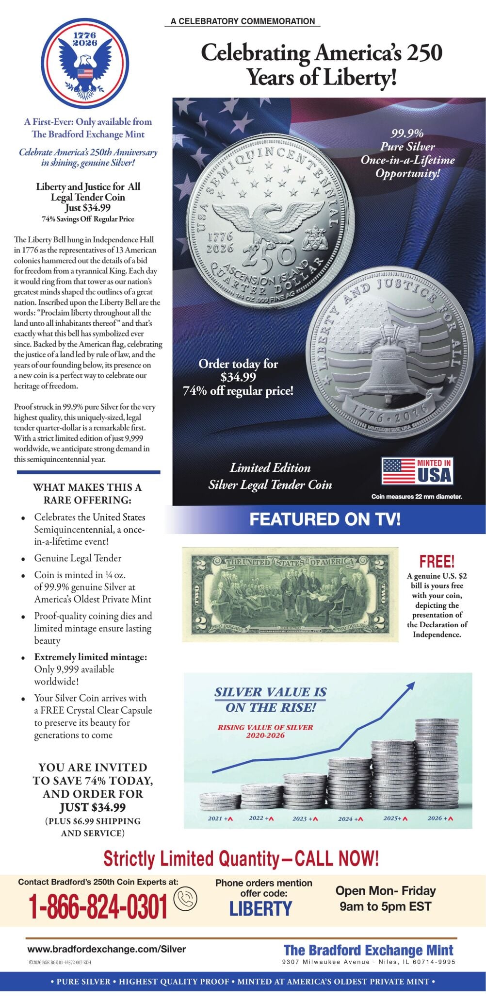 BRADFORD EXCHANGE - MIDWEST LISTS AND MEDIA - Ad from 2026-06-04