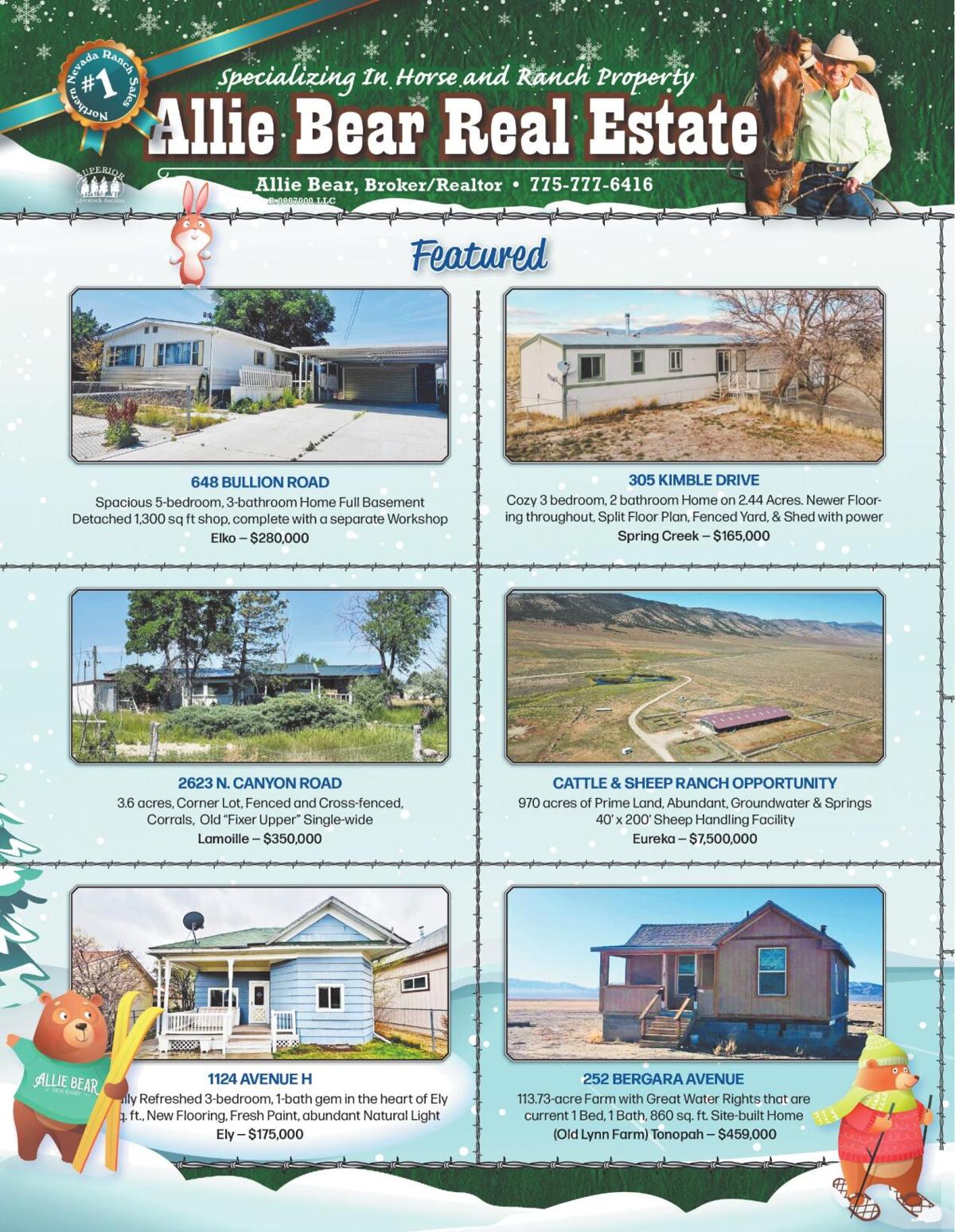 ALLIE BEAR REAL ESTATE - Ad from 2026-01-03