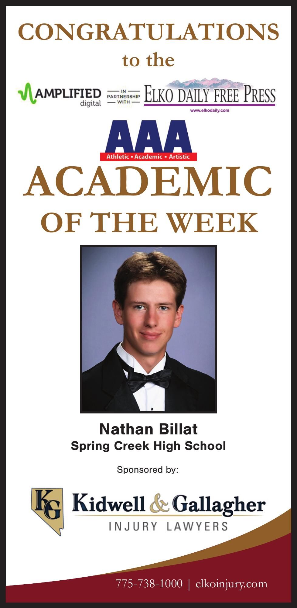 KIDWELL & GALLAGHER - Ad from 2026-01-29