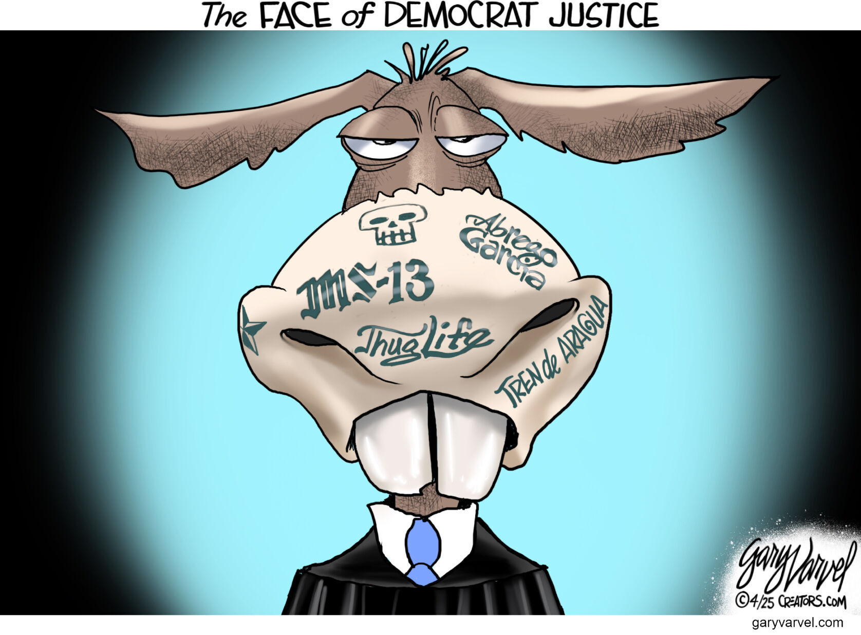 12 political cartoons debate Trump's deportations