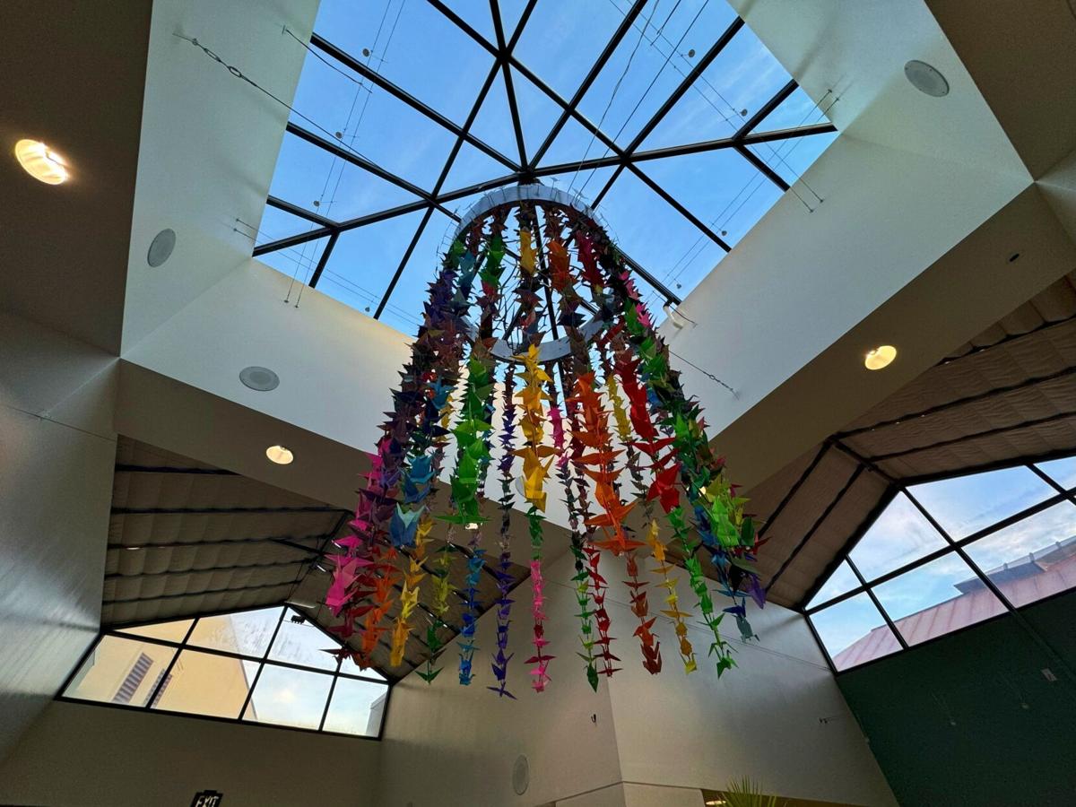 'Thousand Cranes Project' inspires GBC art work in solarium