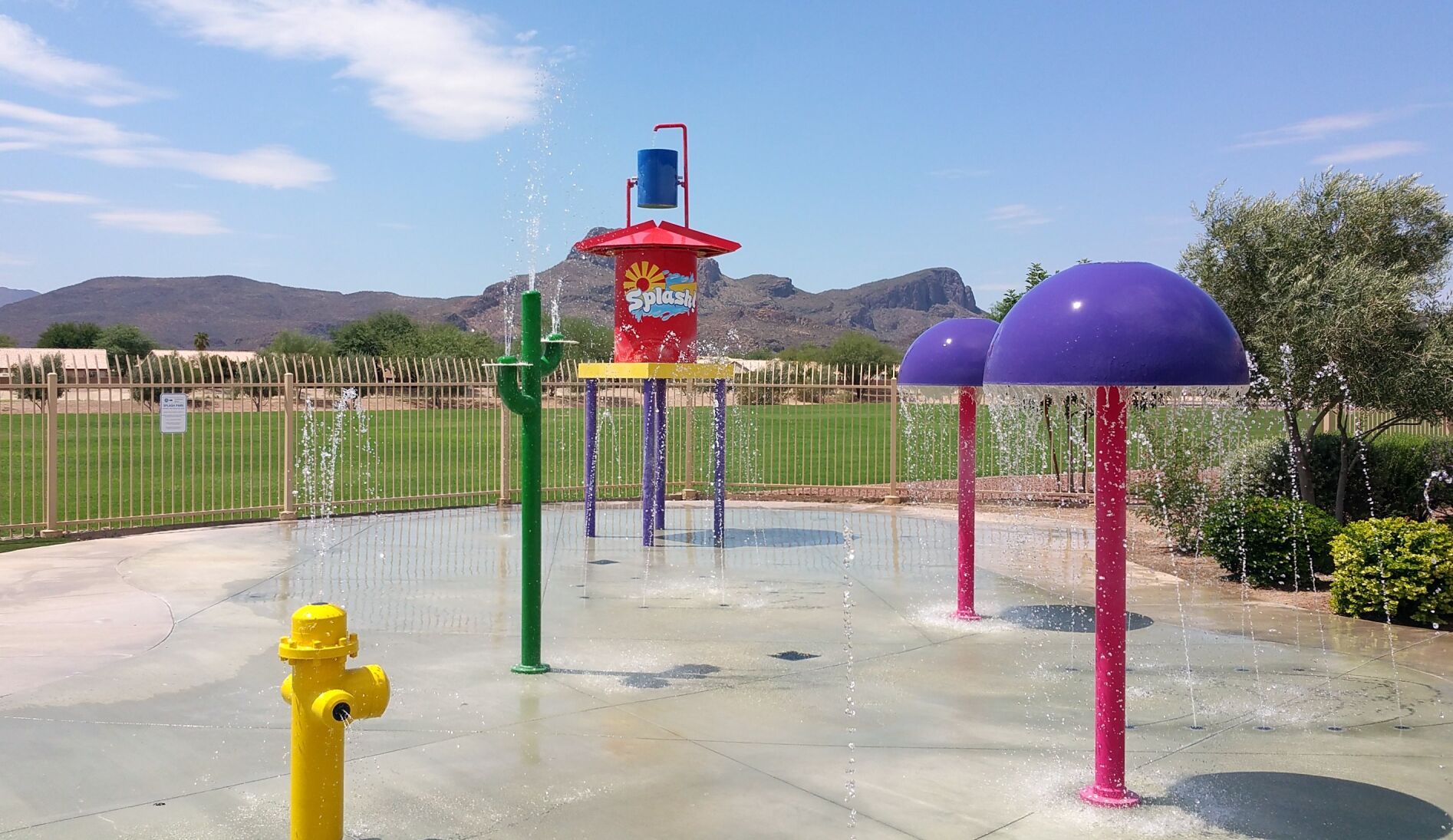 Carlin splash pad will open in August, city manager says