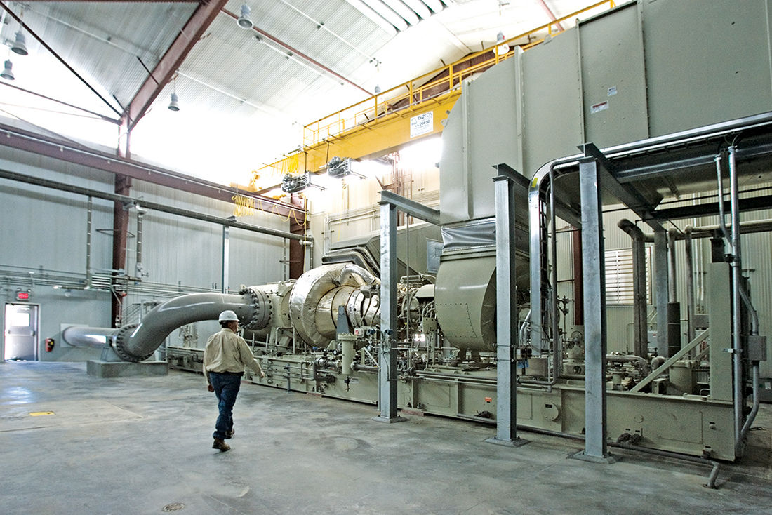 Ruby Pipeline flowing Natural gas goes through Elko County