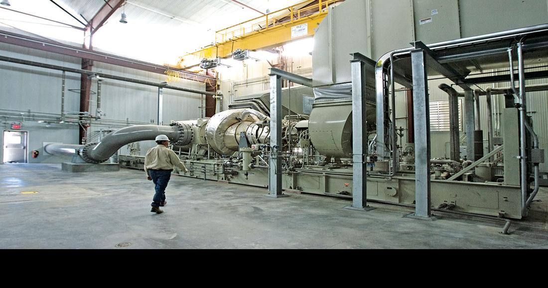 Ruby Pipeline flowing Natural gas goes through Elko County