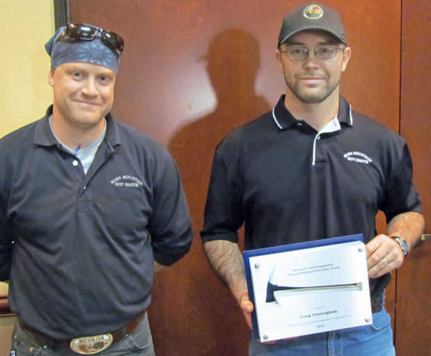 Local BLM firefighters recognized nationally