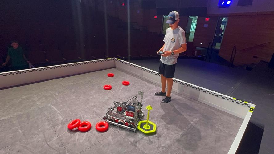 Robotics club demonstrates their devices at Elko Mining Expo