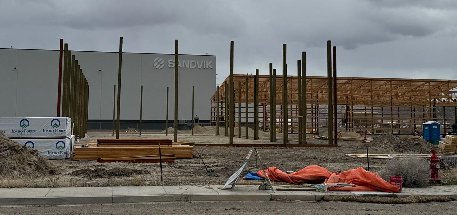 Sandvik construction progresses