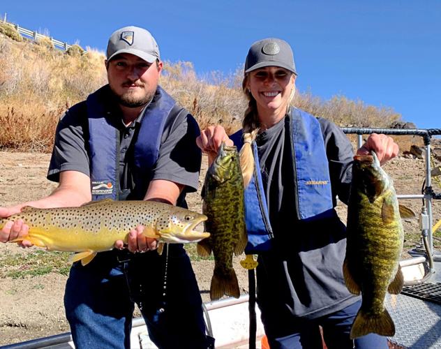 Joe's Fishing Hole: Very good fall fishing at Wildhorse