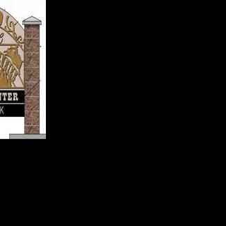 Modified 'welcome' sign approved by City