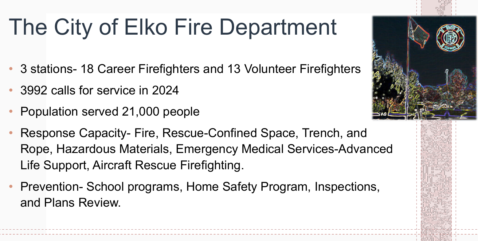 Elko firefighters must now practice on live fires