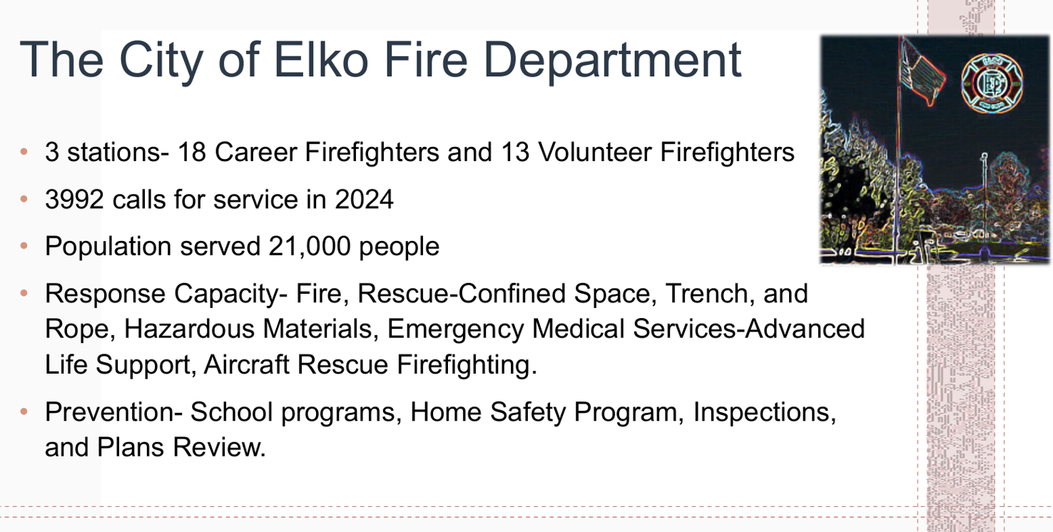 Elko firefighters must now practice on live fires
