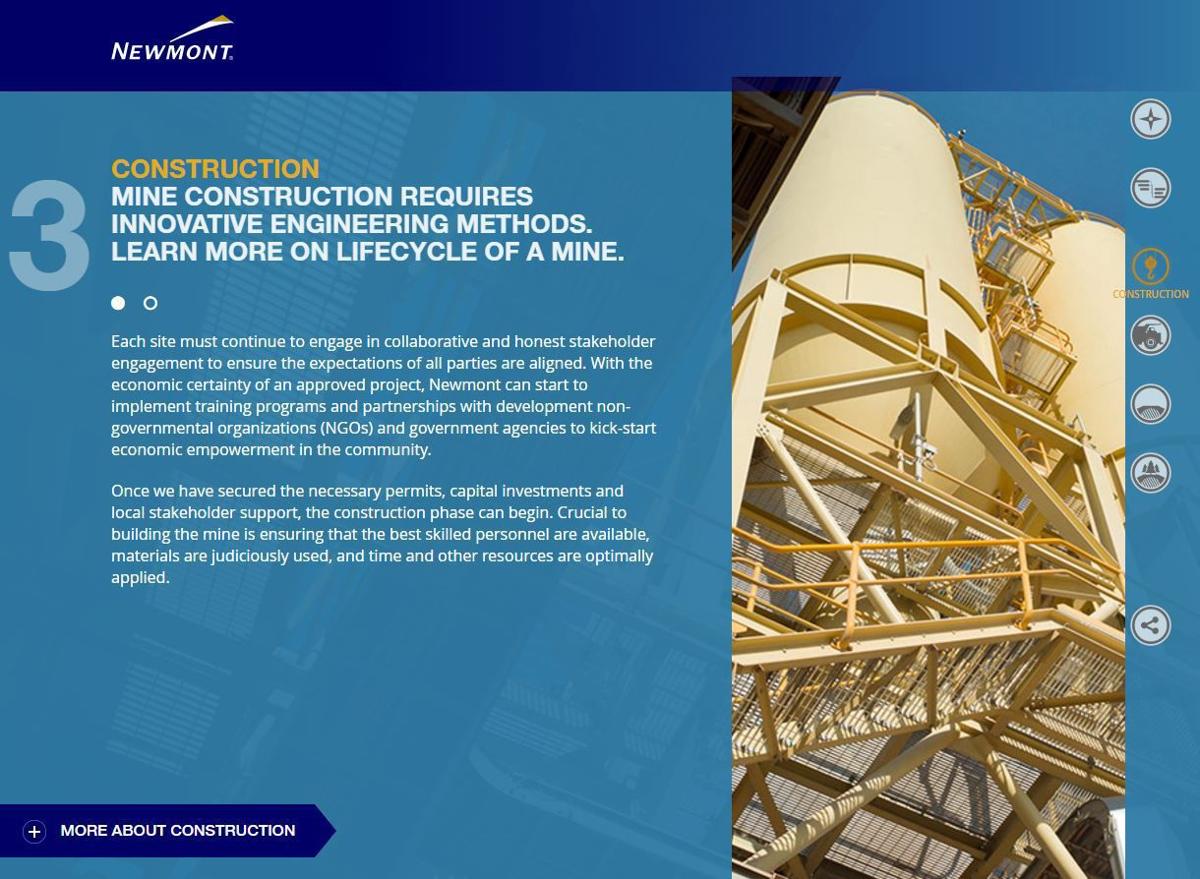 Newmont launches new interactive site featuring gold mining processes ...